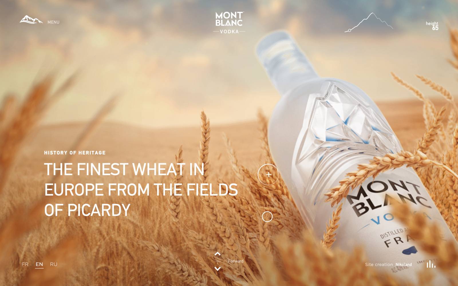 Vodka MontBlanc - Reeoo